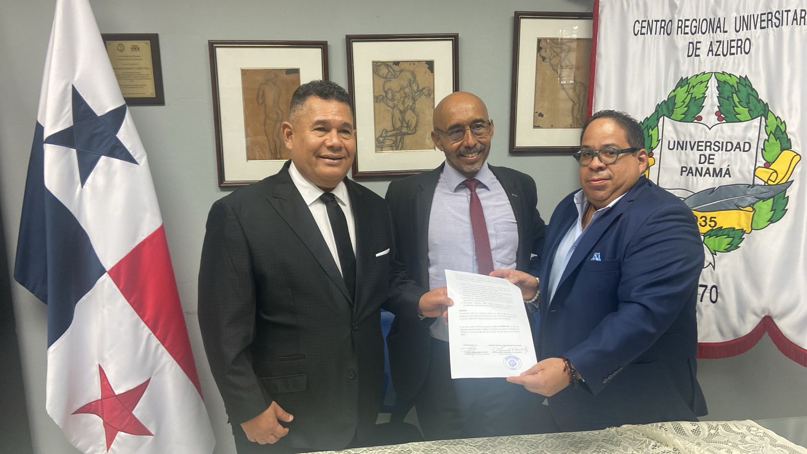 ISFIS Panamá firma Carta de Intención con la Universidad de Panamá - ISFIS